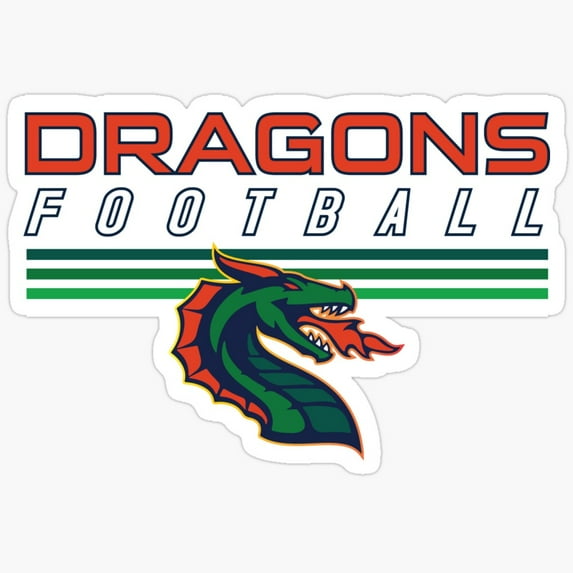 Xfl Seattle Dragons Sticker Phone Decal Water Bottle Stickers Car ...
