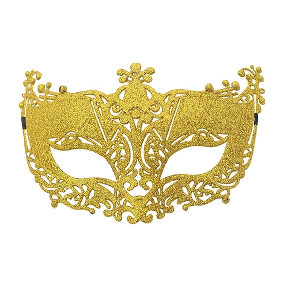Lilgiuy Mardi Gras Mask Masquerade Sequin Shiny and Sparkling Mask Fits ...