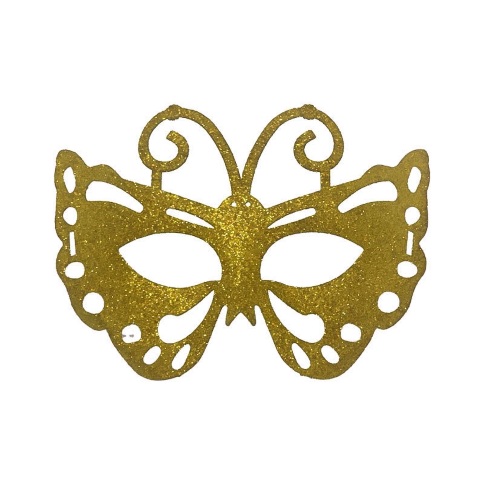 Xfvqtps Mardi Gras Mask for Women Masquerade Masks Half Face Flash ...