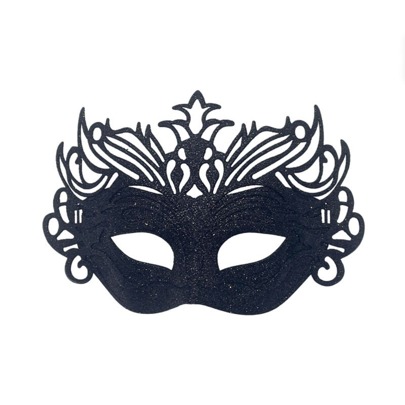 Xfvqtps Mardi Gras Mask for Women Masquerade Masks Half Face Flash ...