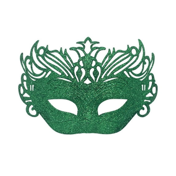 Xfvqtps Mardi Gras Mask for Women Masquerade Masks Half Face Flash ...
