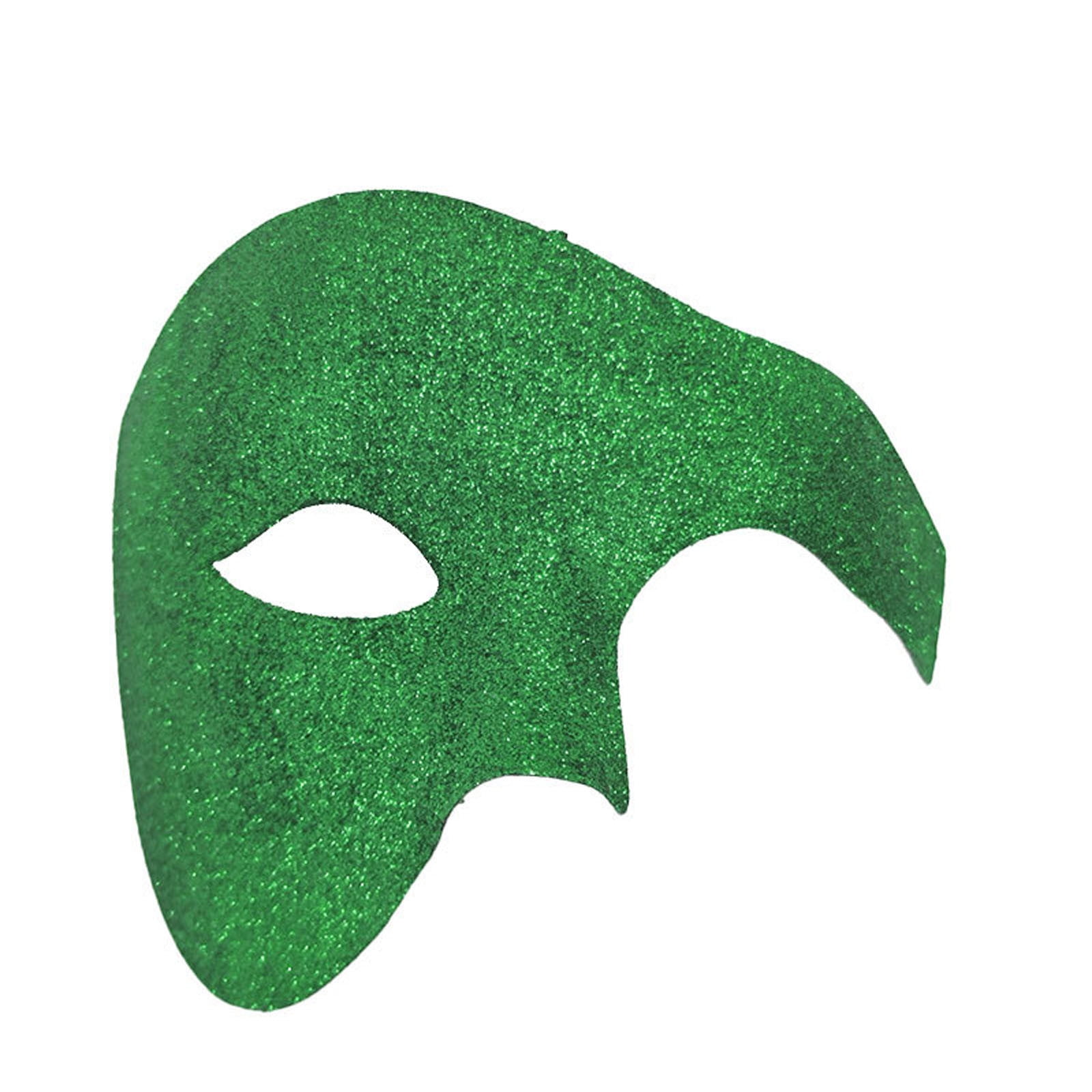 Xfvqtps Masquerade Mask for Men Half Face One Eye Holiday Parties and ...