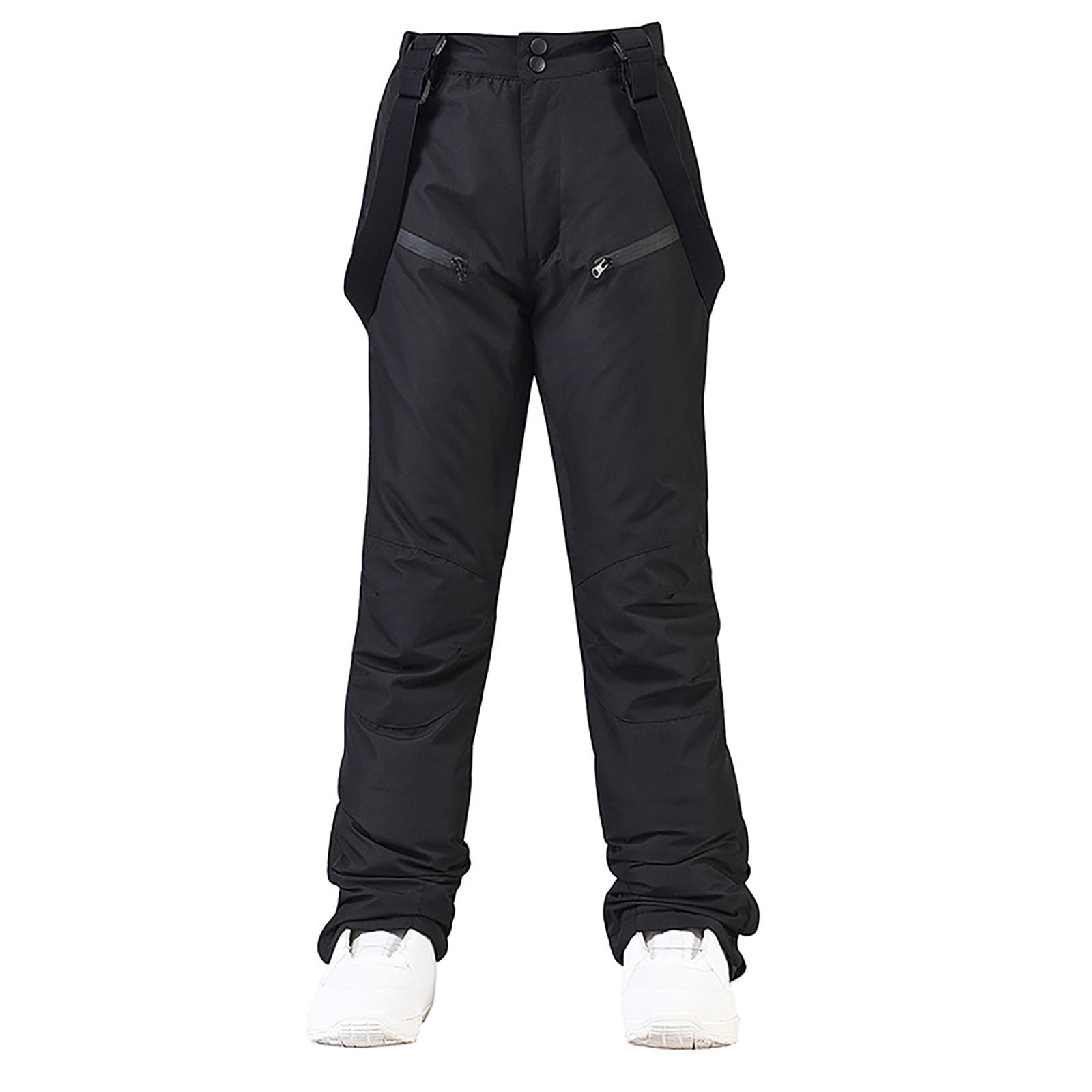Xfvqtps Men and Women Snow Pants Ski Bibs Snowboarding Adjustable ...