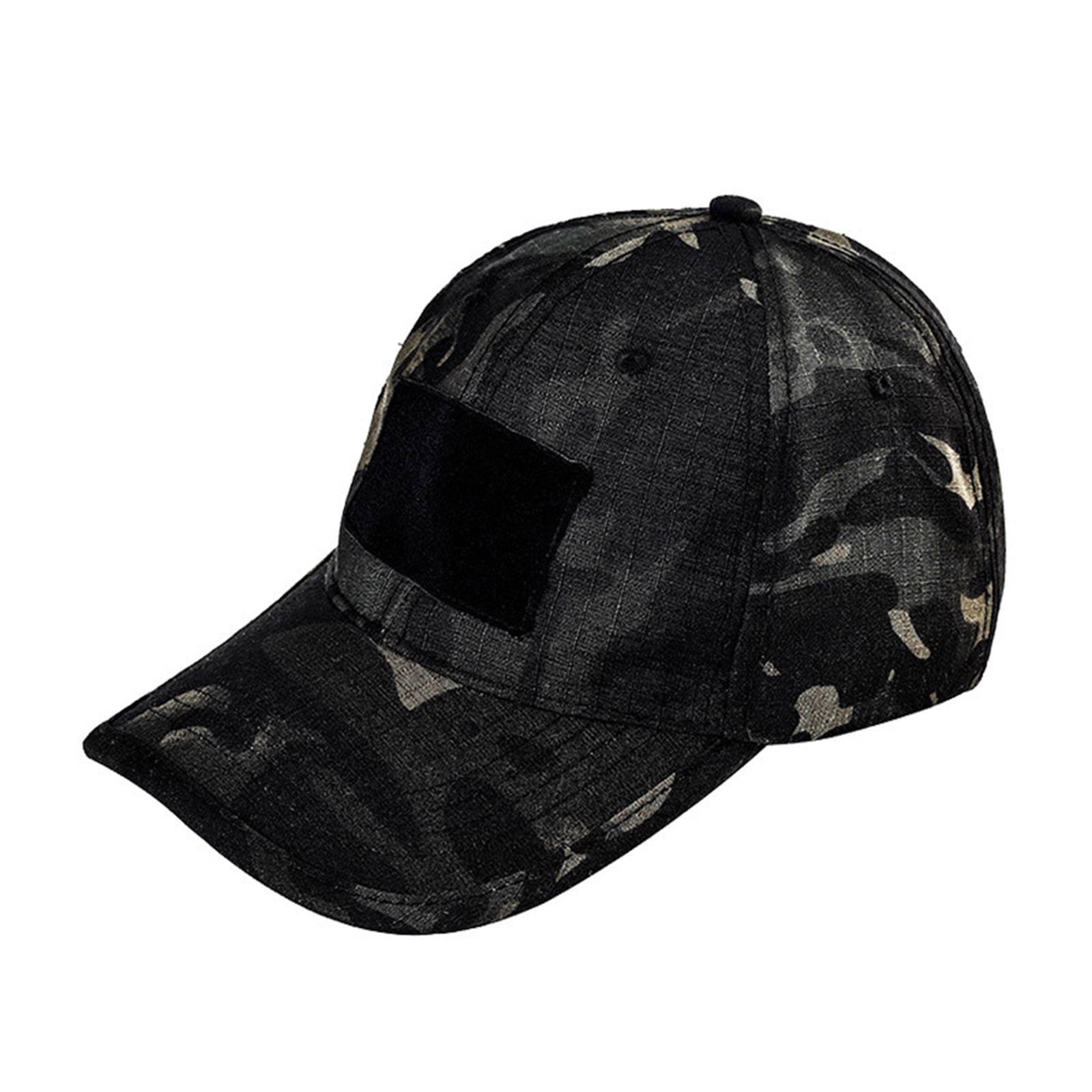 Xfvqtps Mens Baseball Cap Hook Front Camouflage Adjustable Outdoor ...
