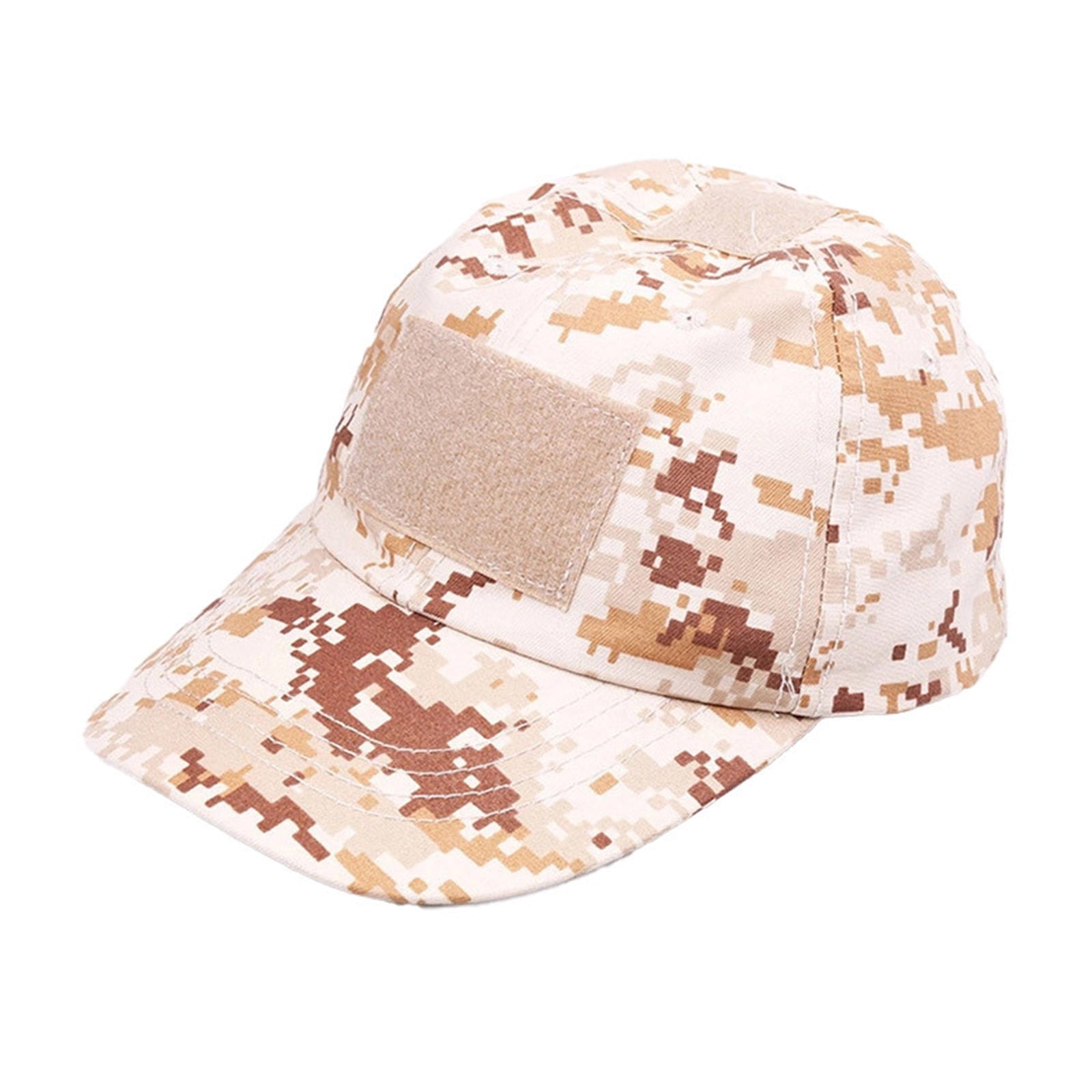 Xfvqtps Mens Baseball Cap Hook Front Camouflage Adjustable Outdoor ...