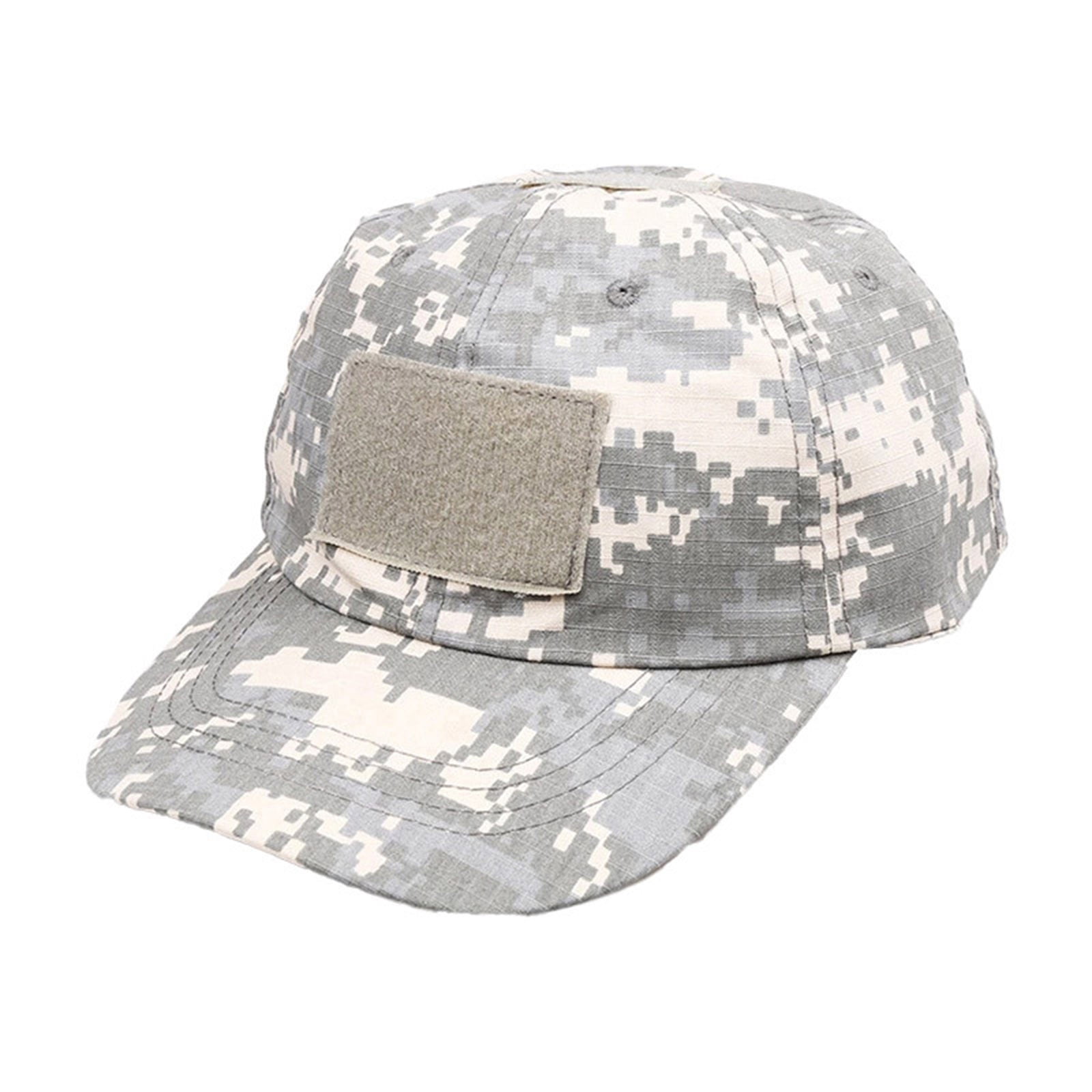Xfvqtps Mens Baseball Cap Hook Front Camouflage Adjustable Outdoor ...