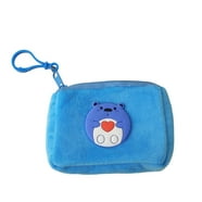 Doraemon Coin Purse -Laughing Out Loud Light Blue Plush Coin Purse ...