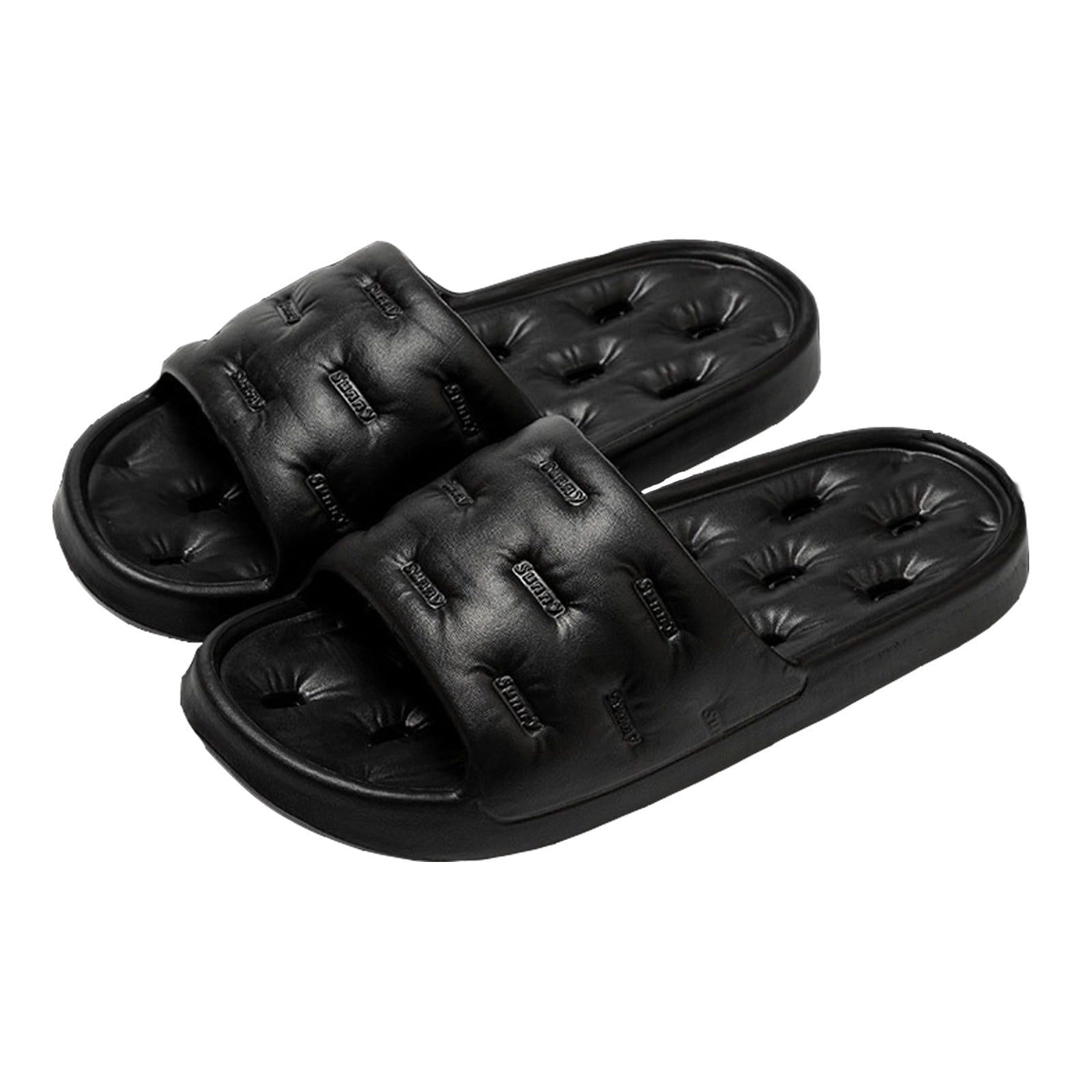 Xfvqtps Shower Shoes for Mens and Womens with Drain Holes Hollow Sole ...