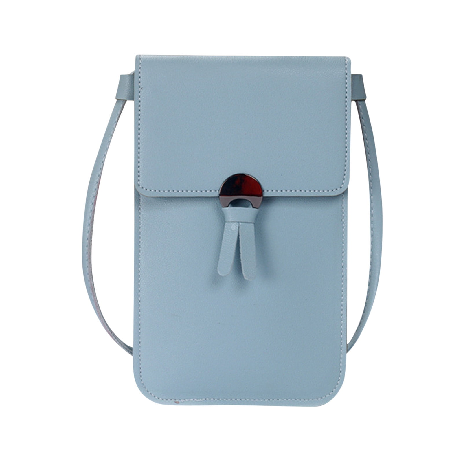 Xfvqtps Touch Screen Phone Bag Vertical Version Mini Cute Solid Color ...