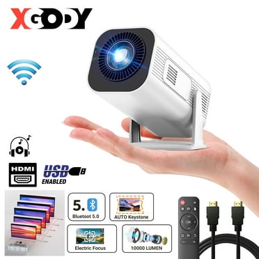 Restored RCA, 480P LCD HD Home Theater Projector with Bonus 100\ Fold ...