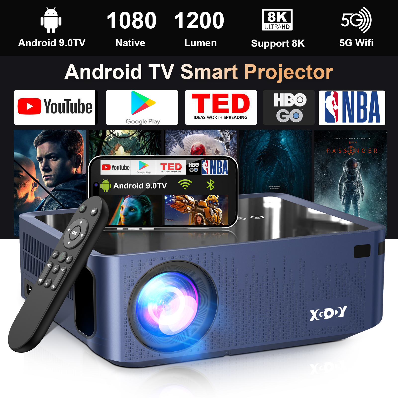 iLive IJP557B Bluetooth Karaoke Projector - Walmart.com
