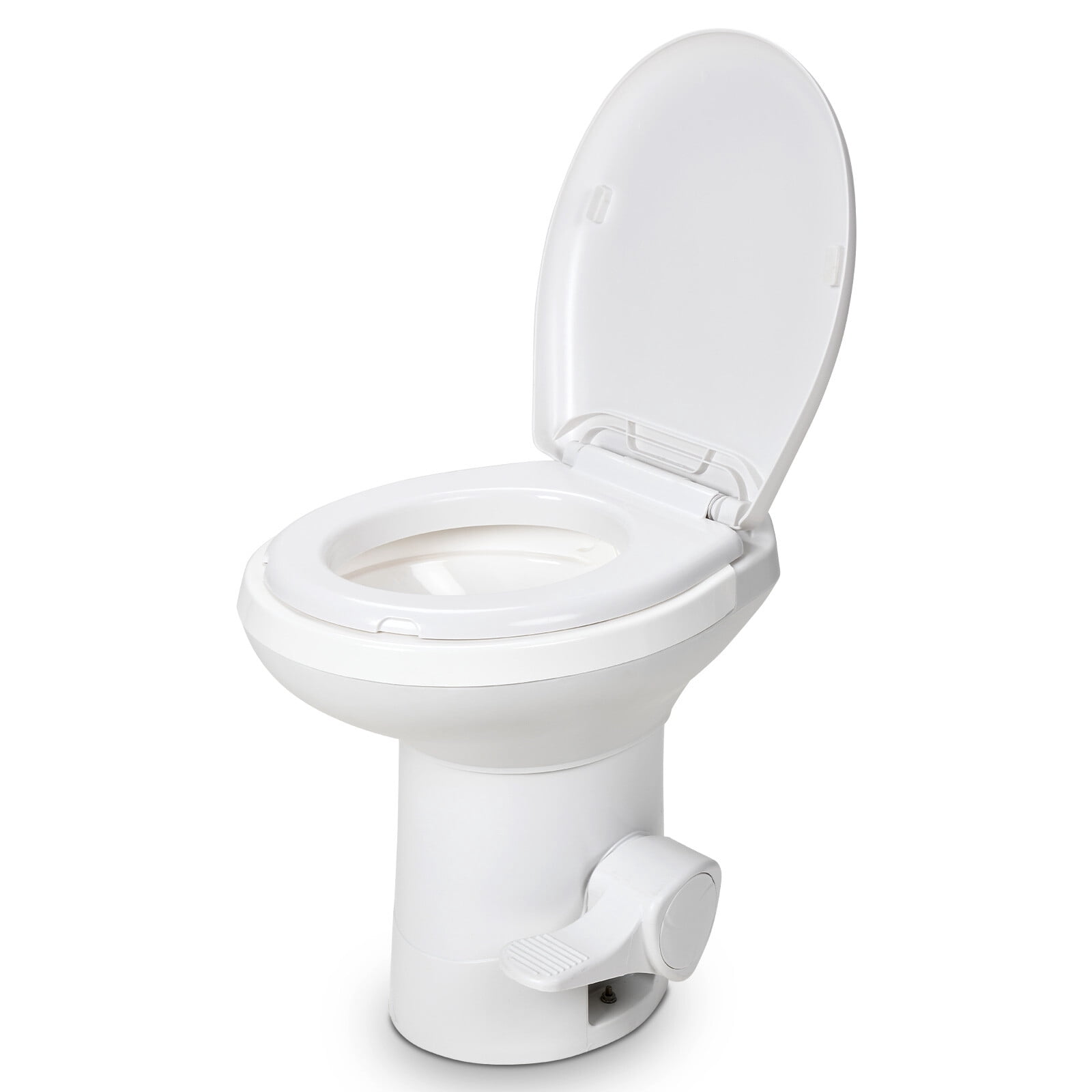 XgoodX Portable Toilet High Profile w/ Pedal Flush for Motorhome ...