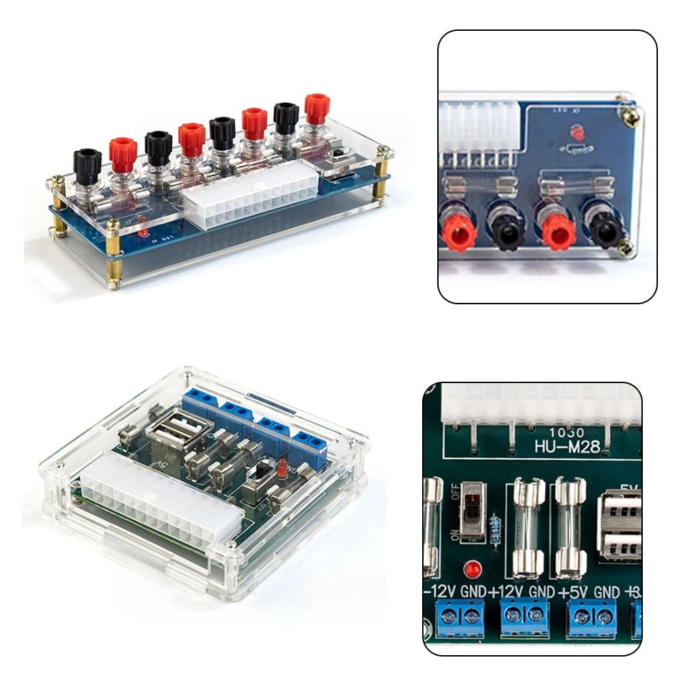 Xh-M229 Hu-M28W 24Pin Desktop Computer Power Module Atx Adapter Board B ...