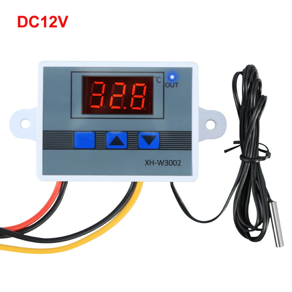 Xh-W3002 Digital Control Temperature Microcomputer Thermostat Switch Thermometer New ...