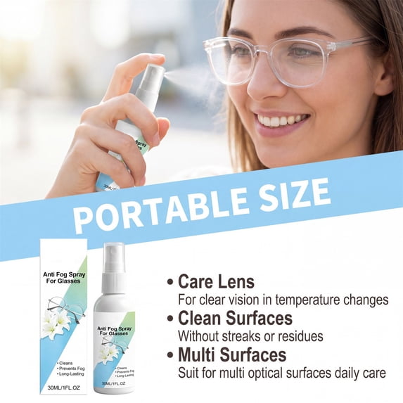 Xhegex Fogproof Eyeglasses Spray - Lens Maintenance for Clear Vision ...