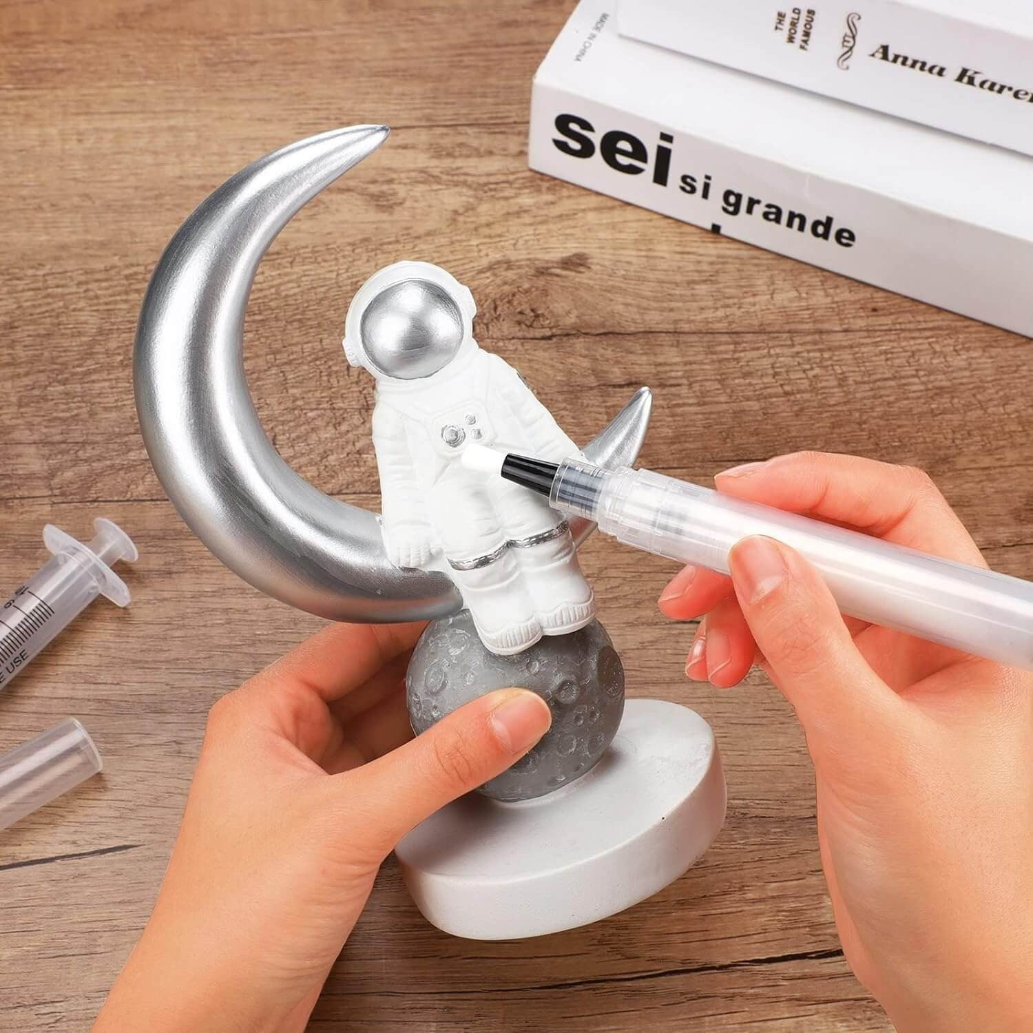 Xhegex Multifunctional Fillable Refill Paint Brush, 6ml Touch-Up Repair ...