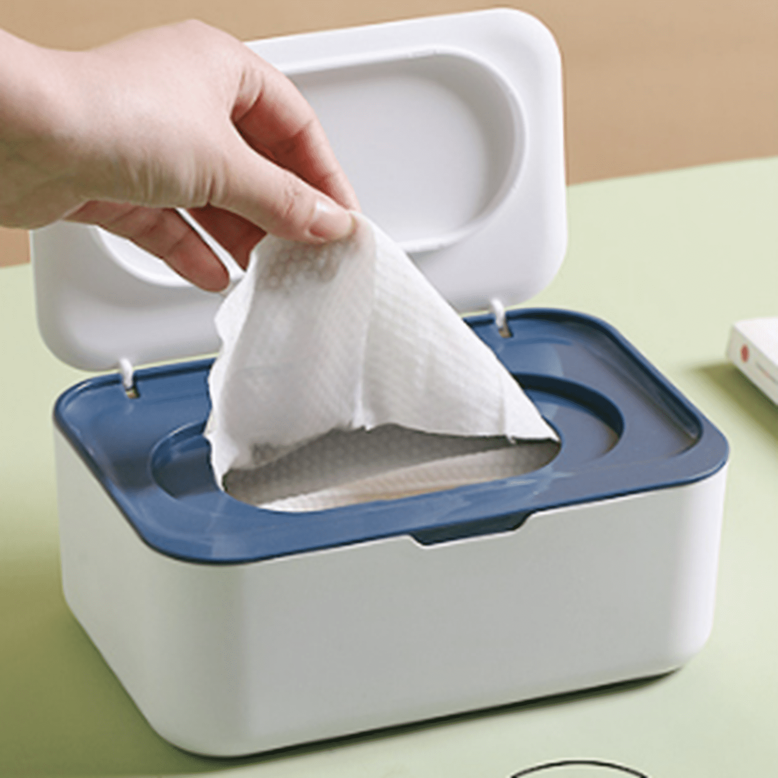 Bxaolu Wipes Dispenser, Wipe Holder for Baby & Adult, Refillable Wipe ...