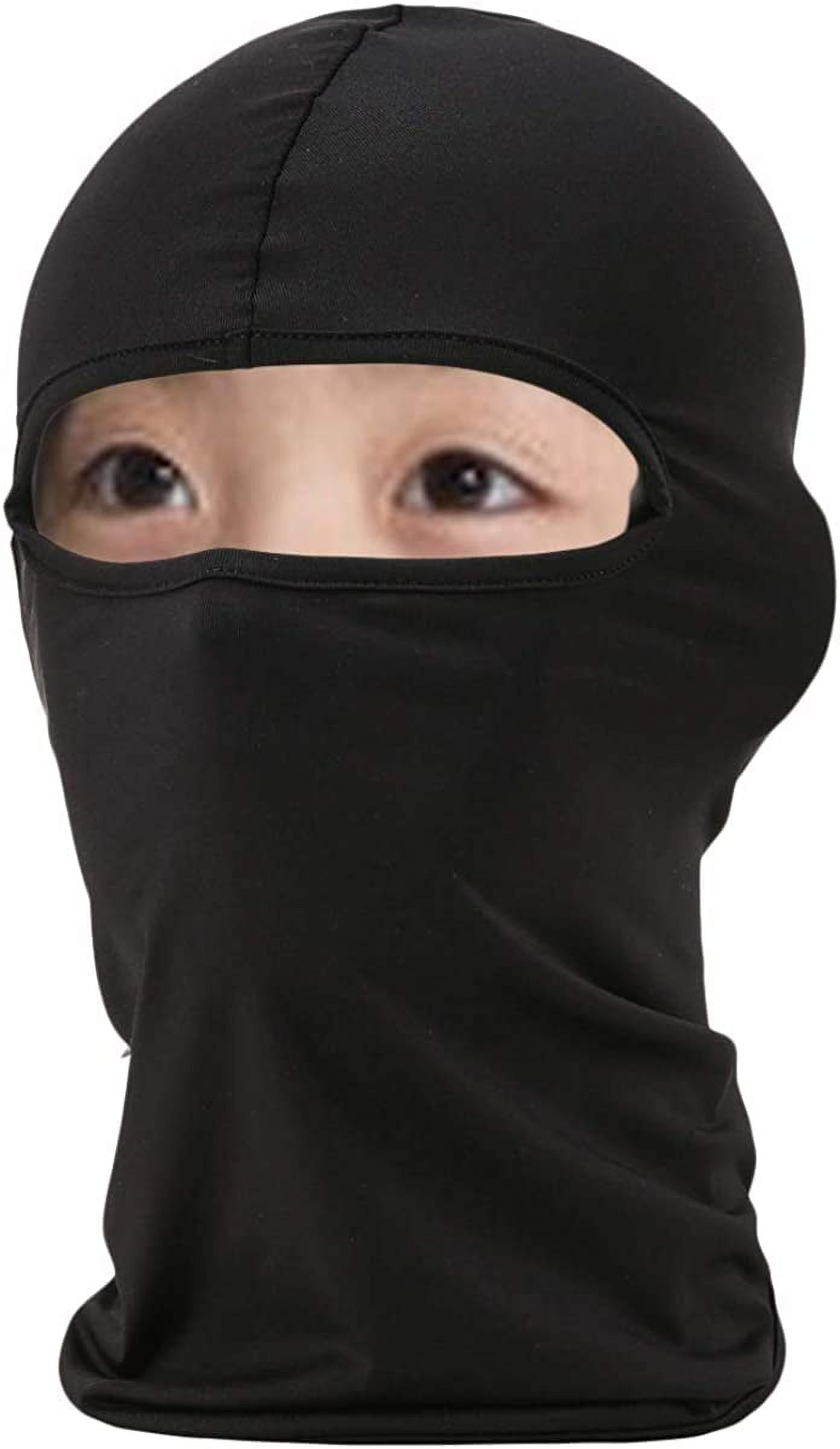 Kids Ski Mask Balaclava, Thin Helmet Liner, UV Protection, Outdoor ...