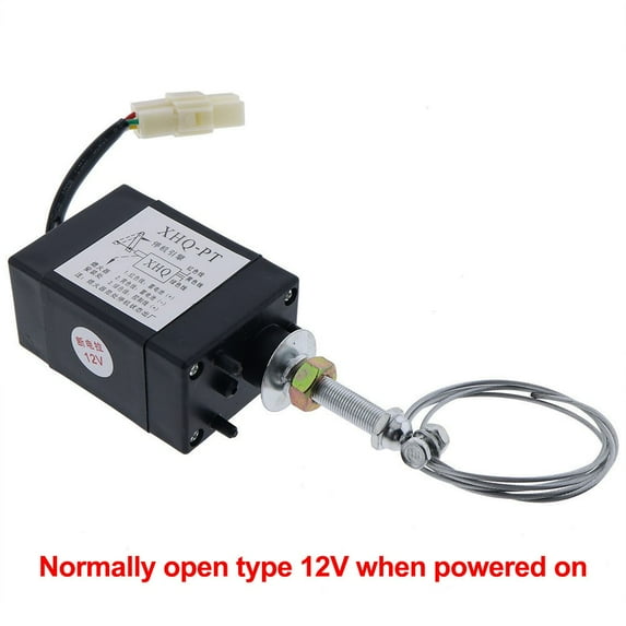 Xhqpt Electromagnetic Valve Engine Stop Solenoid For Diesel Generators ...