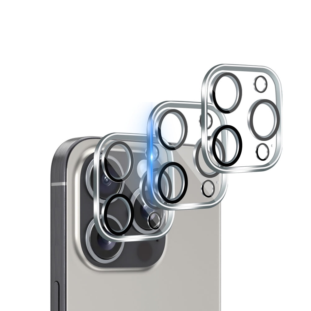 Xhy 3 Pack Camera Lens Protector for iPhone 15 Pro 6.1/iPhone 15 Pro ...