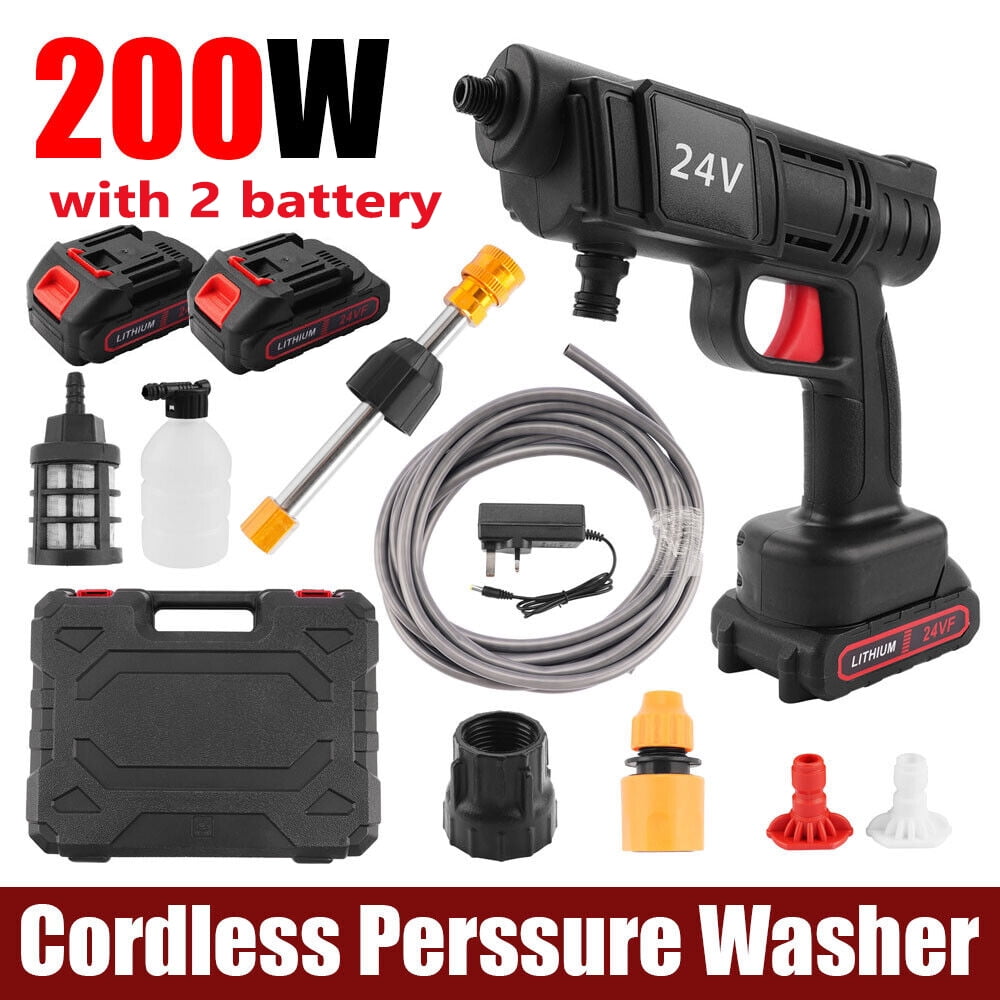 Xhy Electric Cordless High Pressure Washer Portable Power Water Spray ...