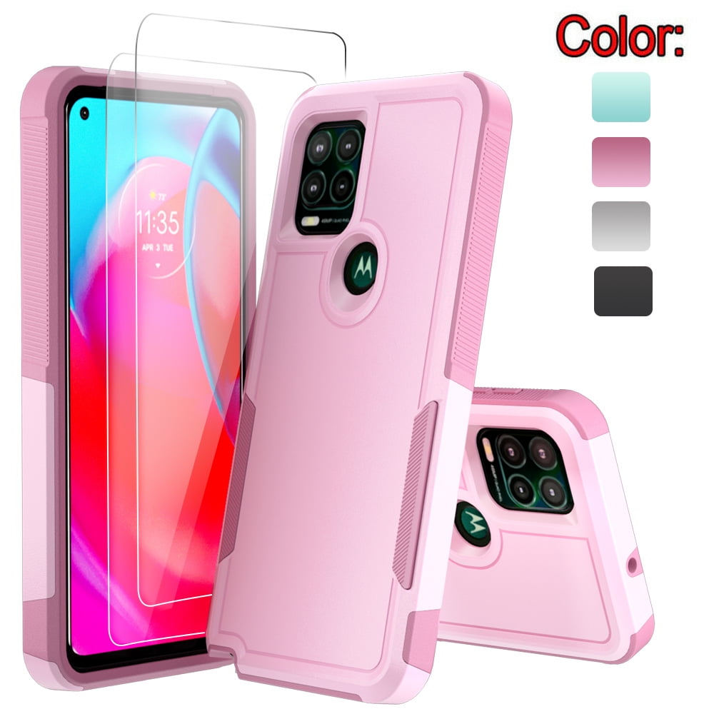 Xhy Moto G Stylus 5G 2021 Case with Screen Protector Military Grade ...