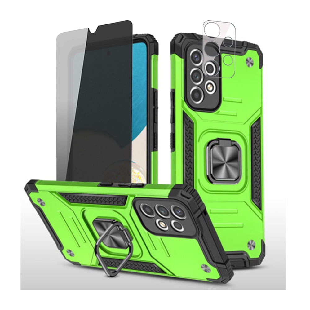 Xhy Samsung Galaxy A23 5G Case with Privacy Screen and Lens Protector ...