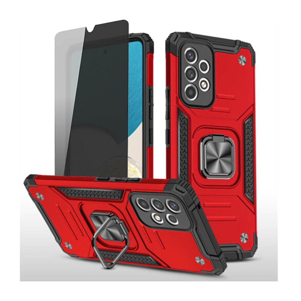 Xhy Samsung Galaxy A23 5G Case with Privacy Screen Protector and ...