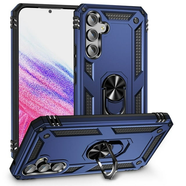 Xhy Samsung Galaxy A54 5G Case with Magnetic Ring Kickstand Military ...