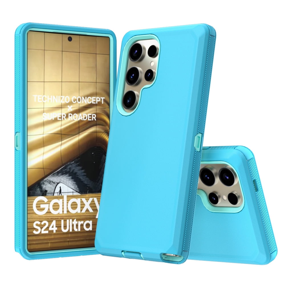 Xhy Samsung Galaxy S24 Plus Case Military Grade Heavy Duty Protection 3 ...