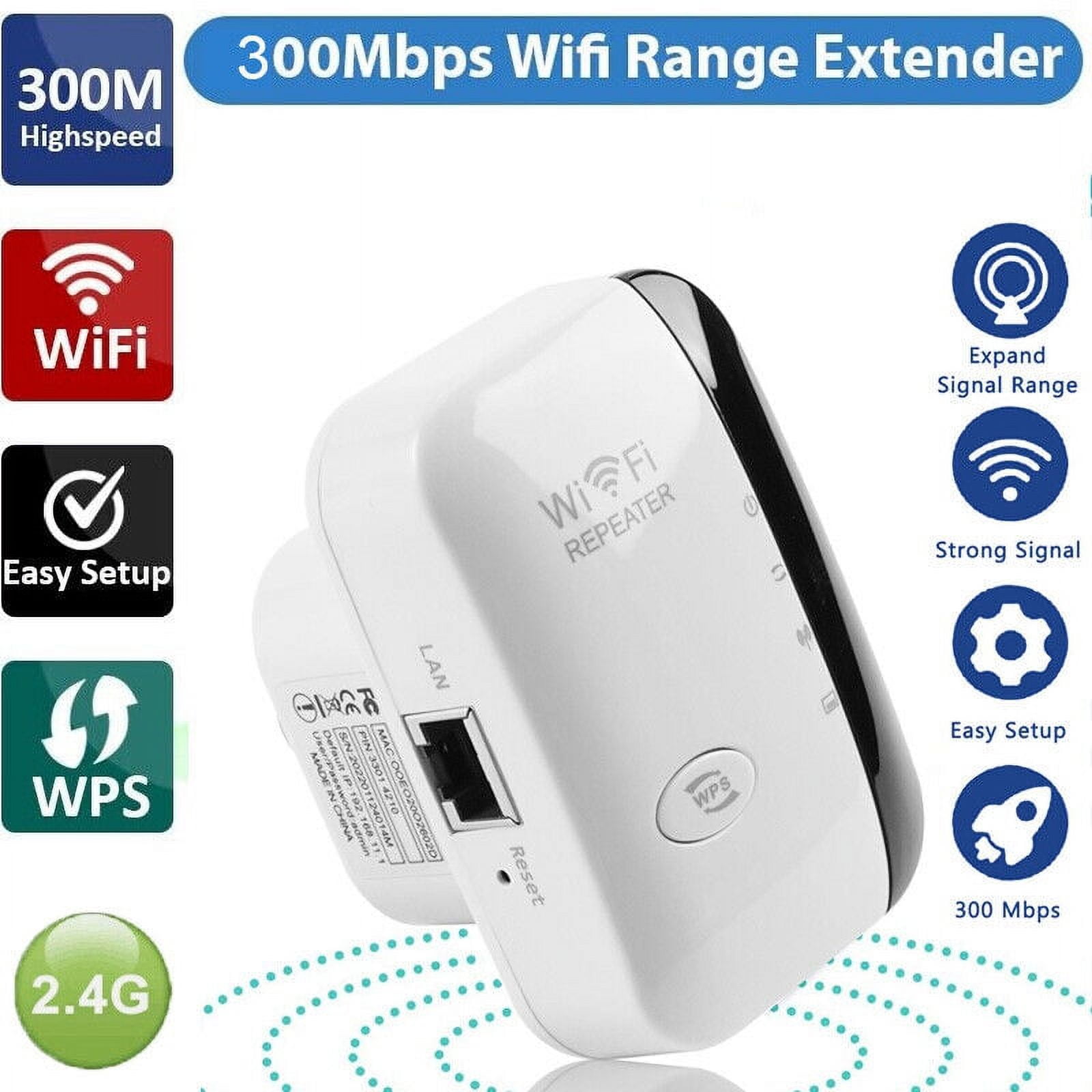 Xhy WiFi Extender Long Range Repeater Wireless Amplifier 2.4G Internet ...
