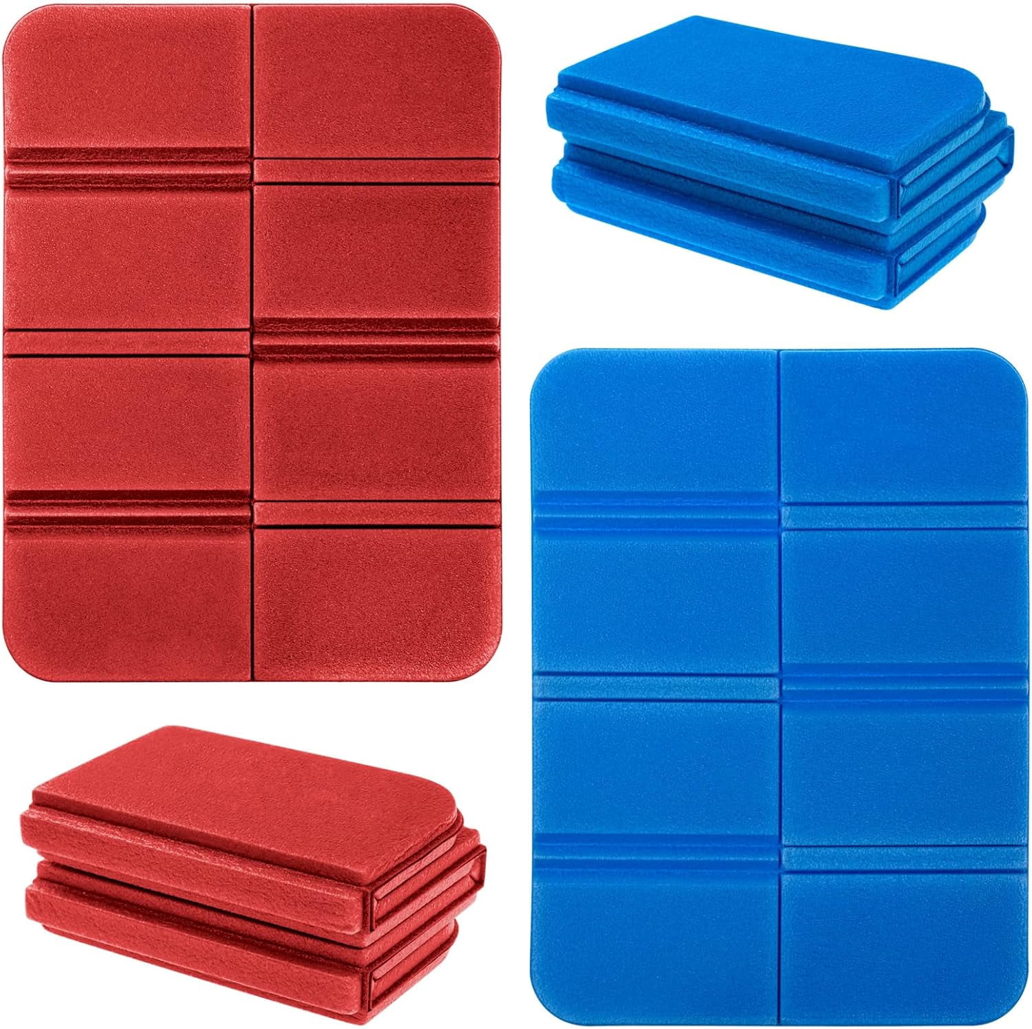 XiHAMA 2 Pcs Camping Foam Seat Pad, Foldable Ultralight Foam Sitting ...