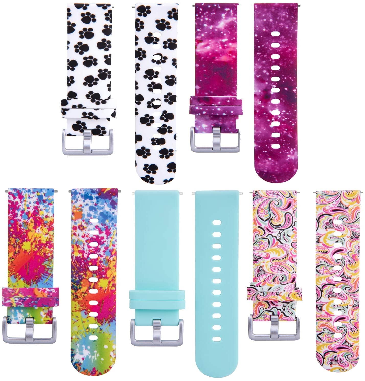 XiHAMA 5 Pack Bands Compatible with Verizon Gizmo Watch 3 Adventure 3 2 ...