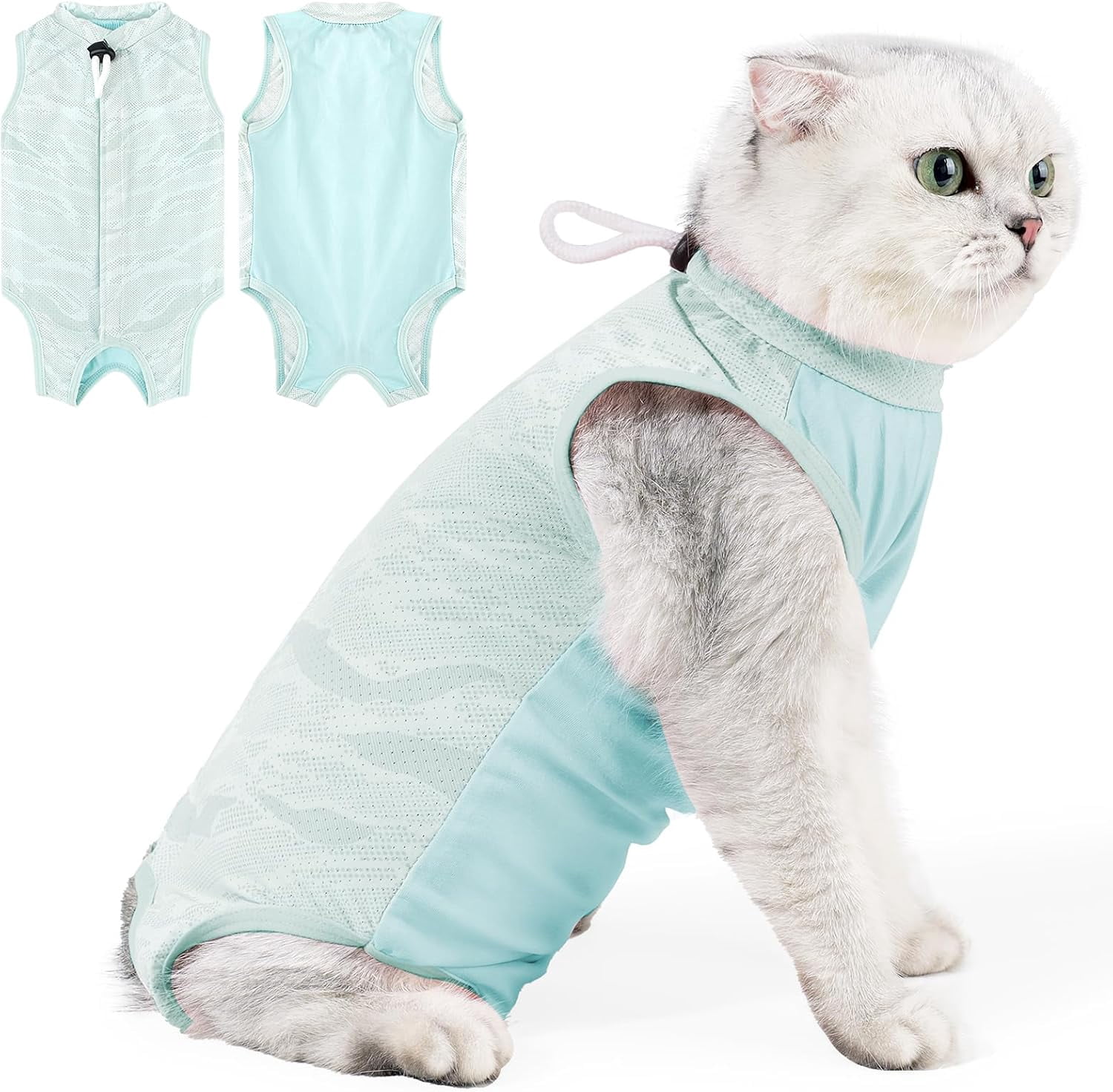 XiHAMA Cat Recovery Suit for Abdominal Wounds or Skin Diseases, Cat ...