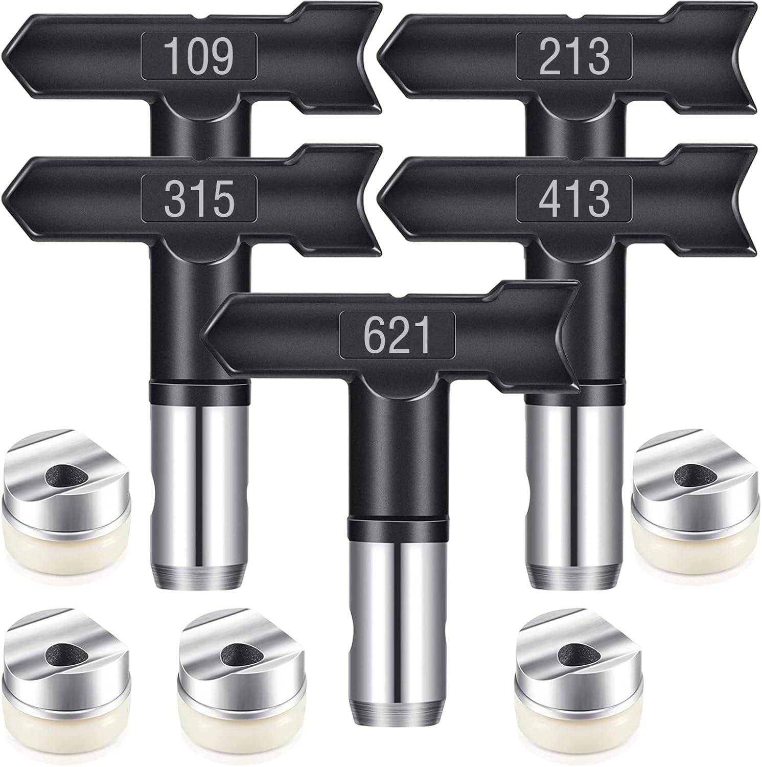 XiHAMA Spray Nozzle Spray tip Reversible Spray Tips Airless Paint ...