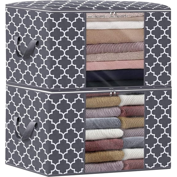 100Fens Large Storage Bags with Fashion Pattern. Oversize Clothes ...