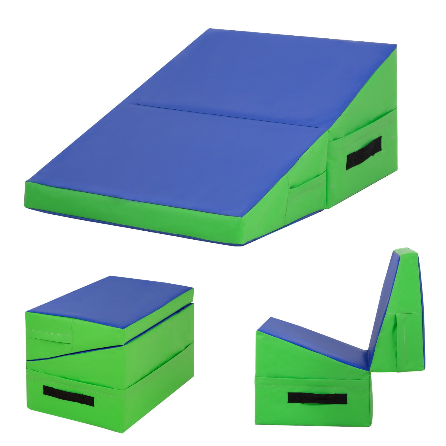 XiHuaZhaoChen Gymnastics Mat, Folding Incline Exercise Waterproof ...