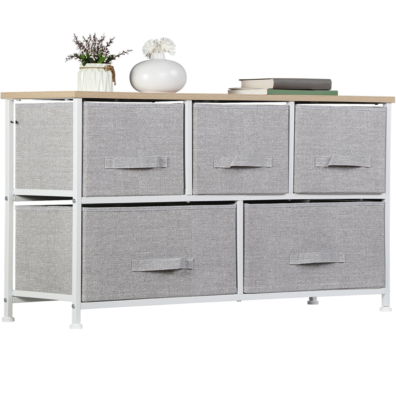 XiHuaZhaoChen Standing Dresser Organizer ,Fabric Storage Drawer Unit ...
