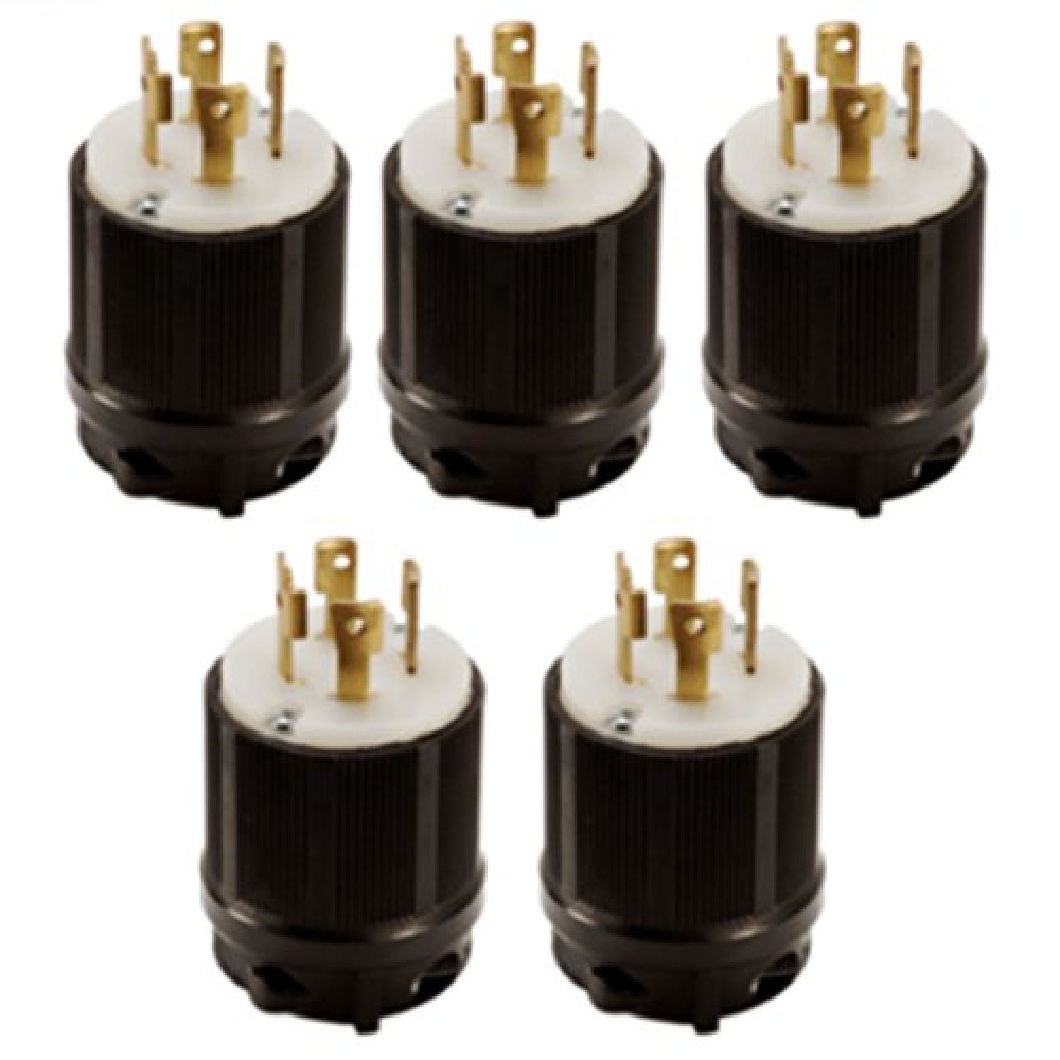 XiKe L16-30P Grounding Locking Plug, 30A 480V AC, 3 Pole 4 Wire, cUL ...