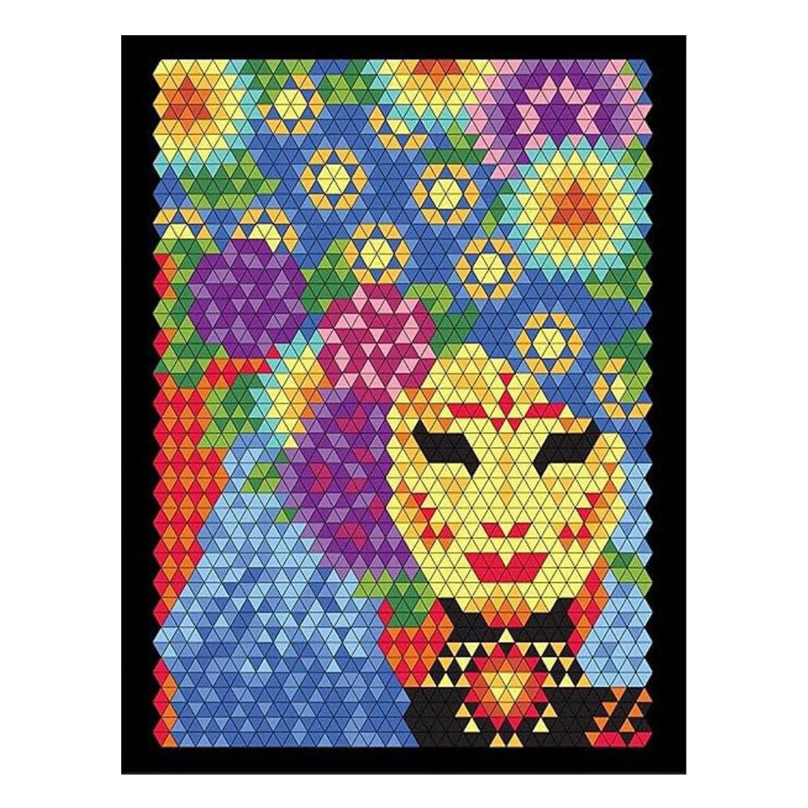 XiLanHUA Clearance 100 Color By Number: Squares + + Hexagons + Circles ...