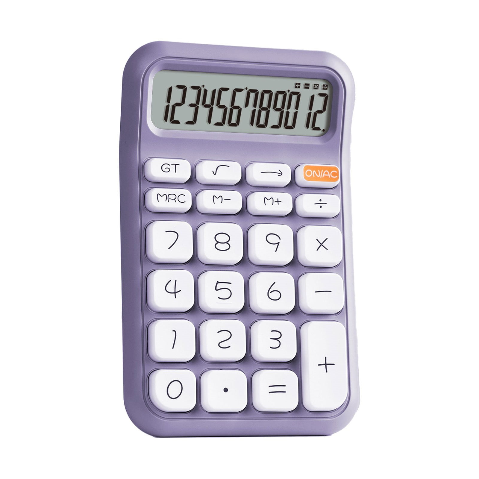 XiLanHUA Clearance Mechanical Calculator 12 Digits Large LCD Display ...