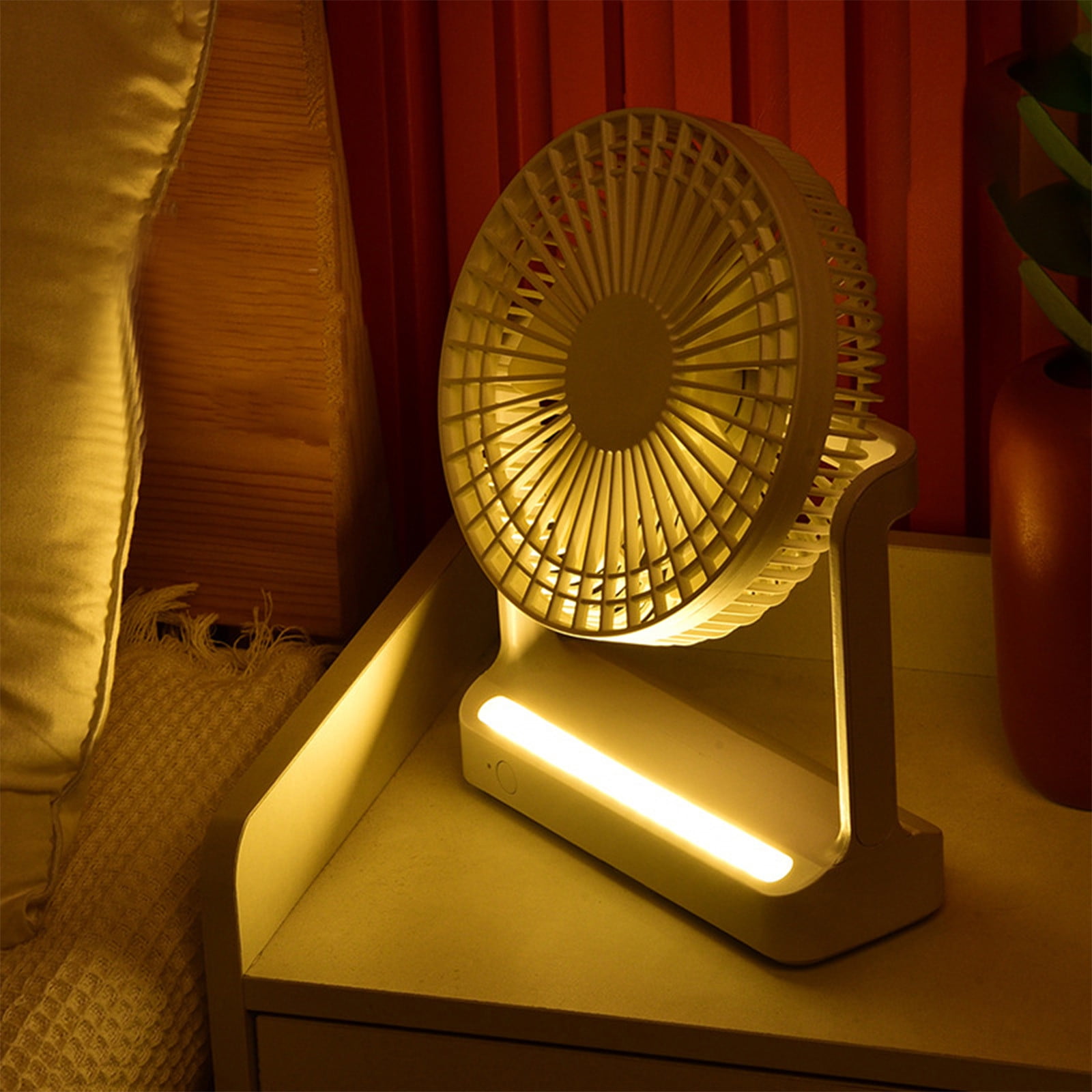 XiYin Desktop 6-inch Small Fan Wall-mounted Retractable Office Table ...