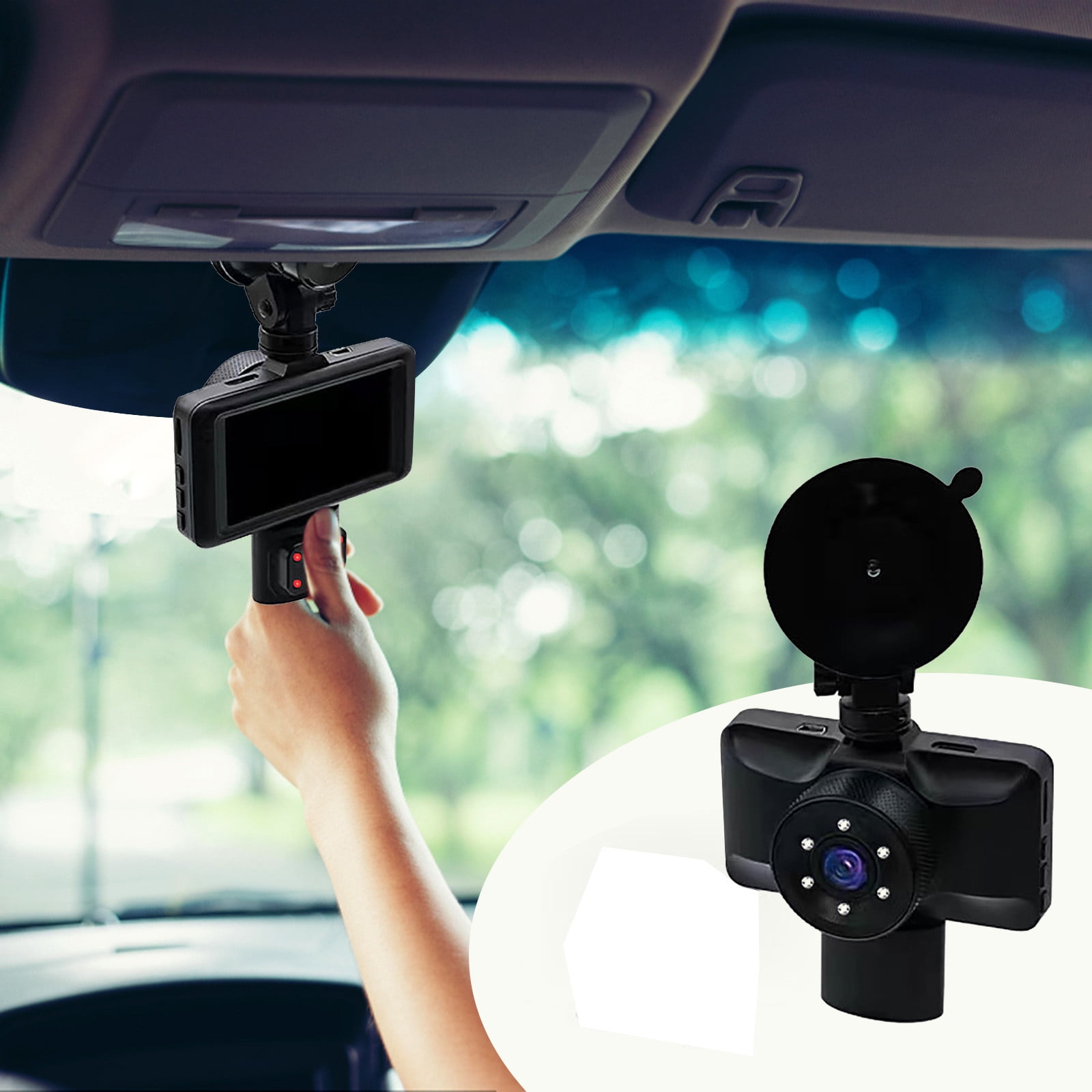 XiYin Lens Dash Cam With Recording, In Car And In Front Recording, HD ...
