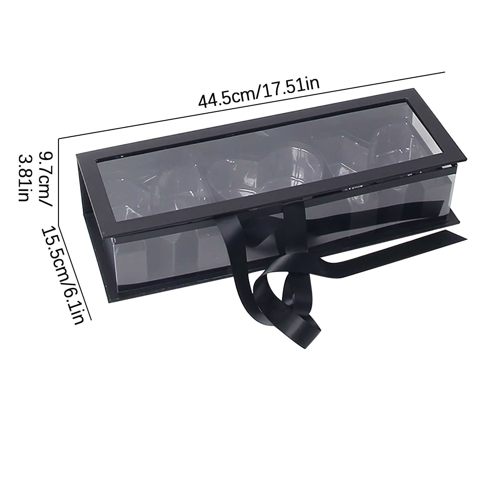 XiYin “MOM” Flower Gift Letter Shaped Fillable Box, with Plastic Liner ...