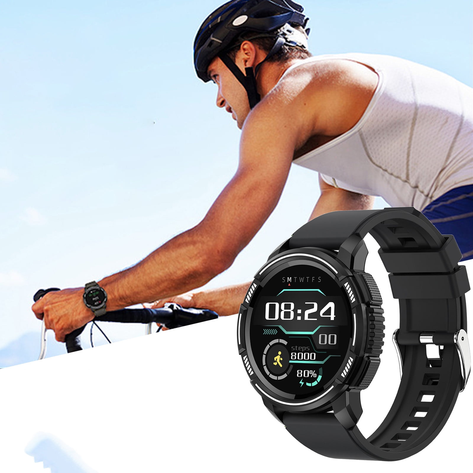 XiYin Smart Outdoor Sports Watch With Customized HD Touchcontrol Dial ...