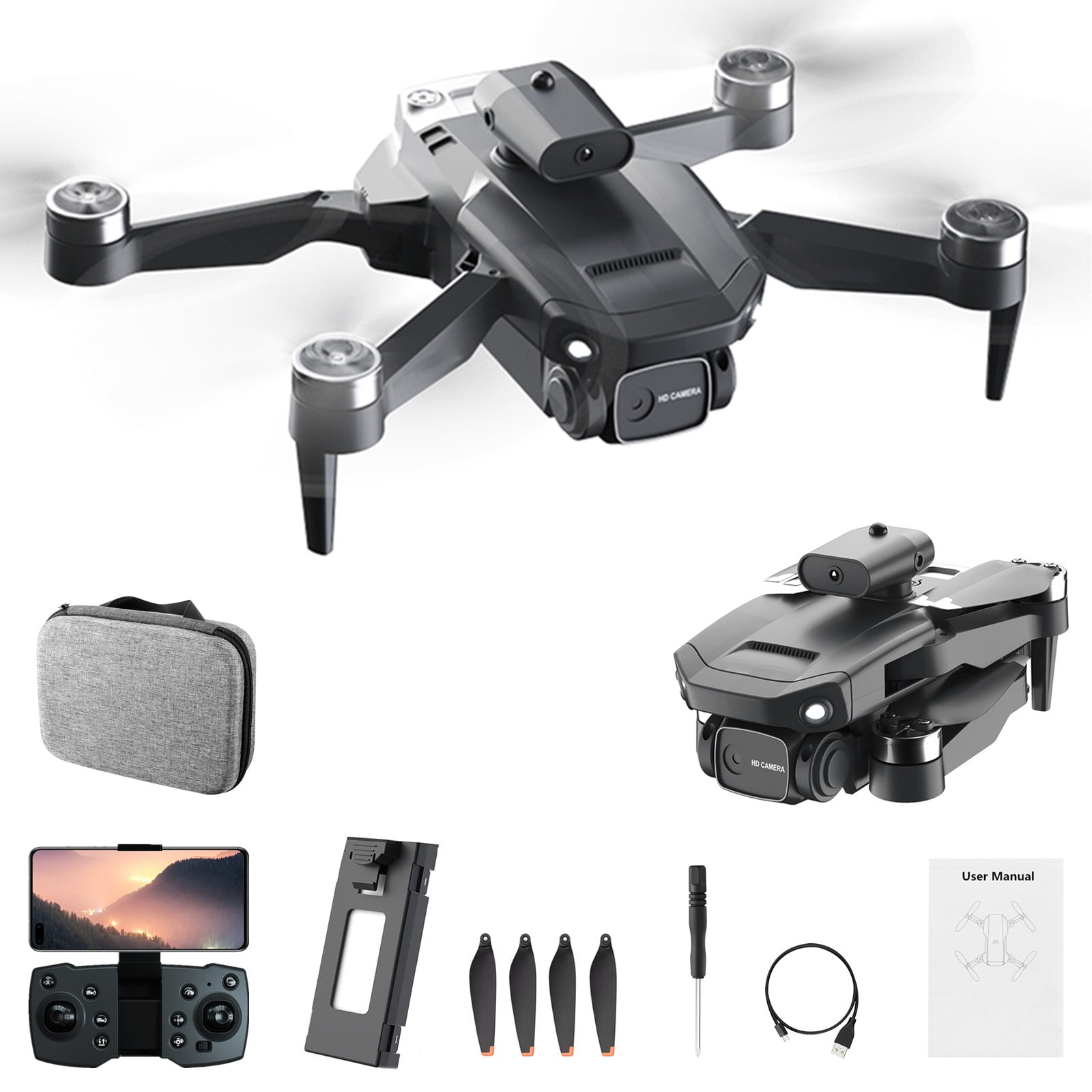 XiYin Upgrade Double 1080p Wifi Camera Drone,Drone With 4K Camera For ...
