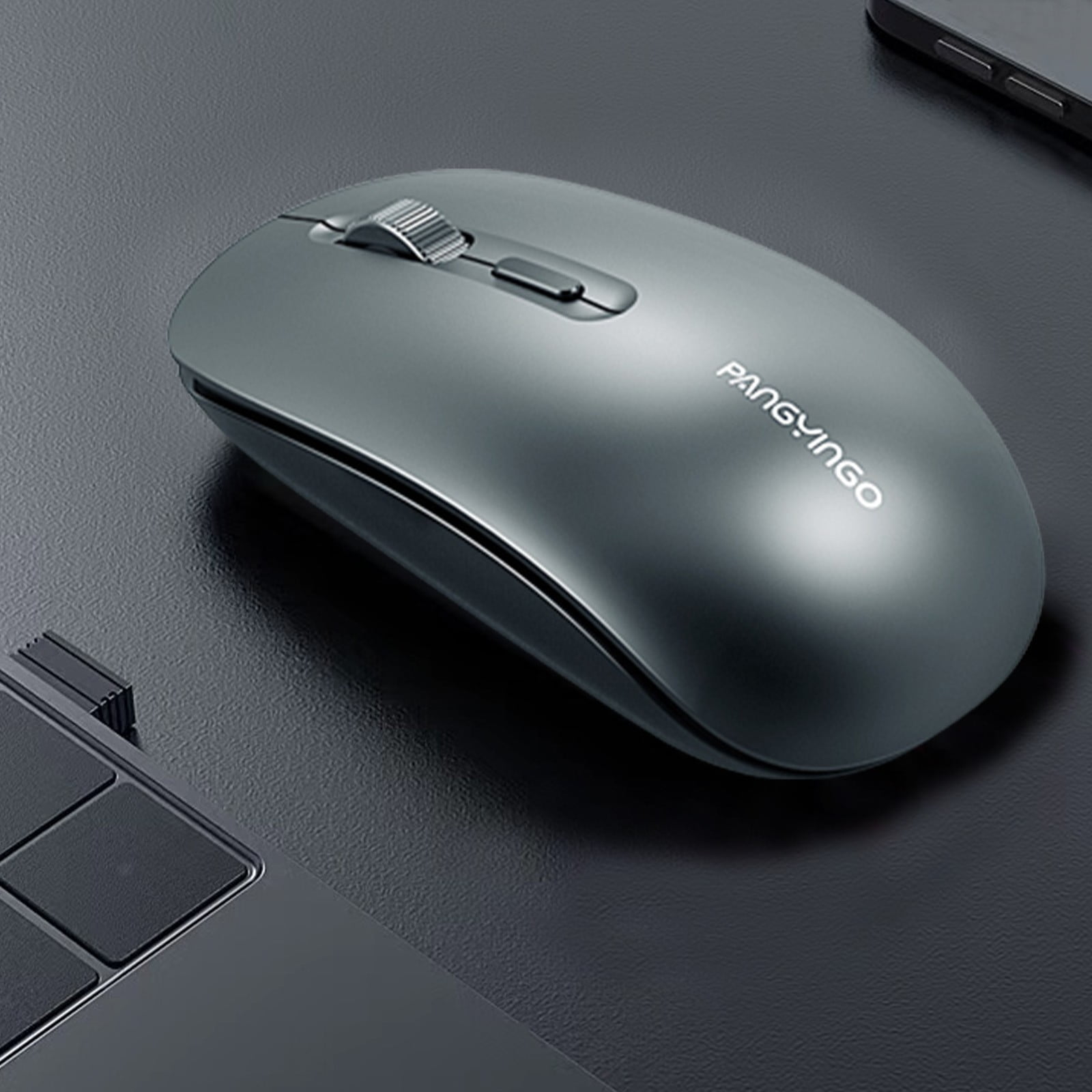 XiYin Wireless Mouse Charging Mute Office Large Capacity Battery Plug And Play Long-lasting ...