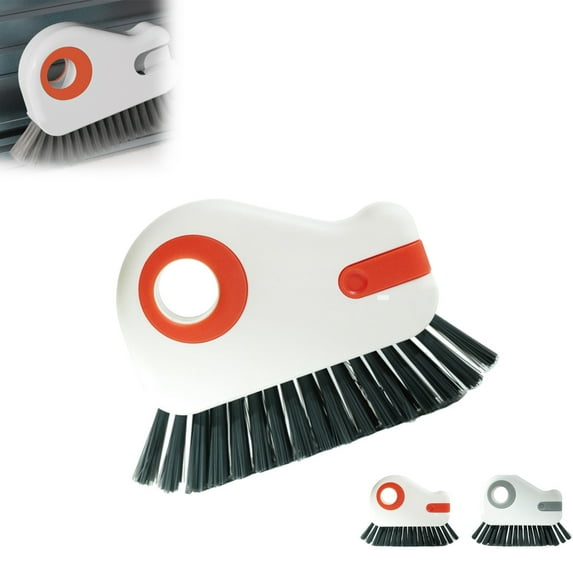XiYing 2-In-1 Window and Door Track Cleaning Brush with Scraper, Multi ...