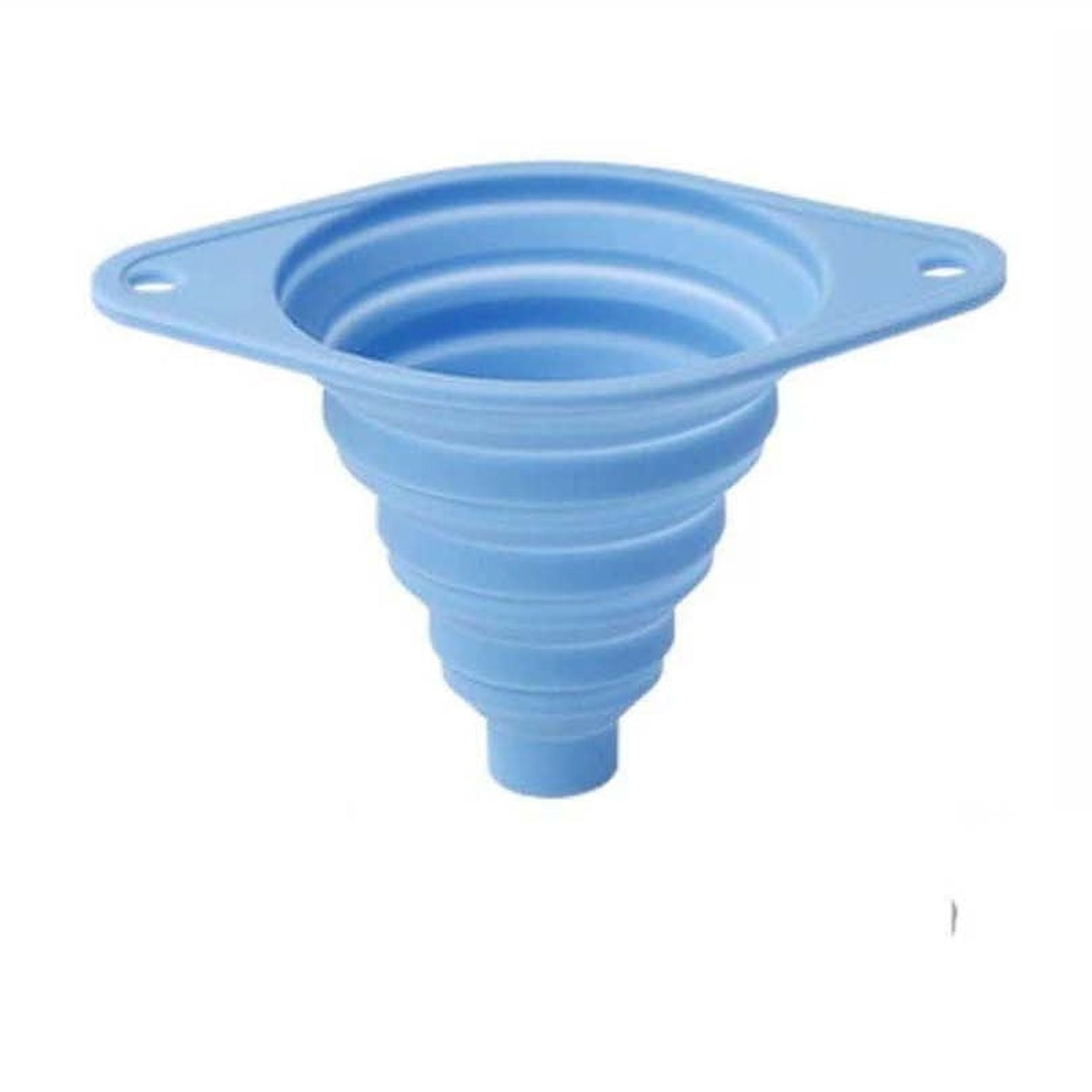 XiYing Collapsible Silicone Kitchen Funnel Set with Wide and Small ...