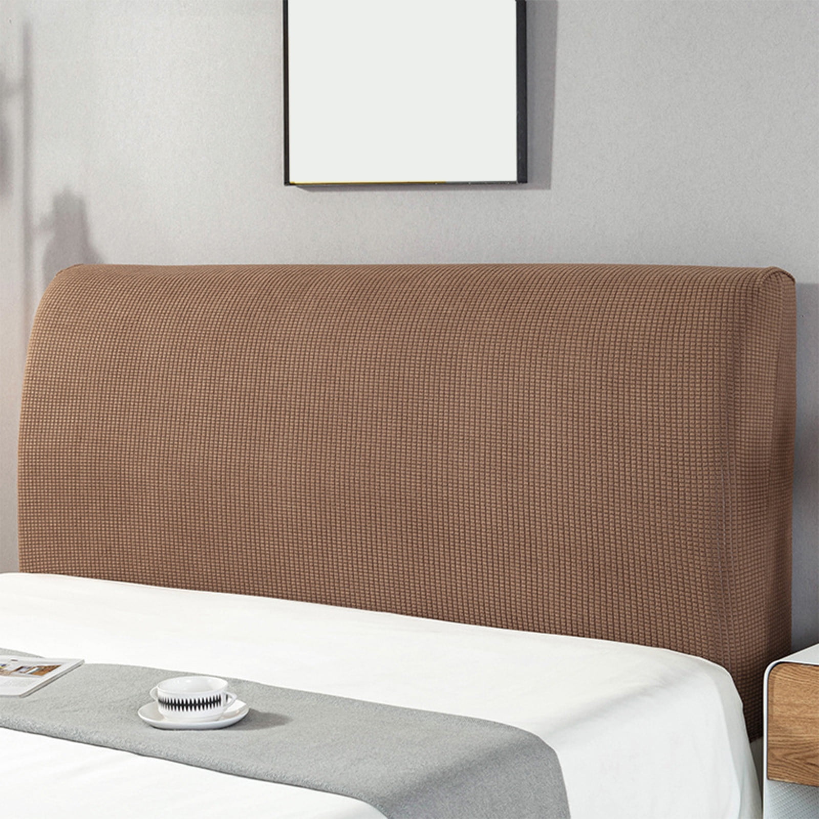 XiYing Fully Enclosed Elastic Headboard Protector, Polyester Slipcover ...